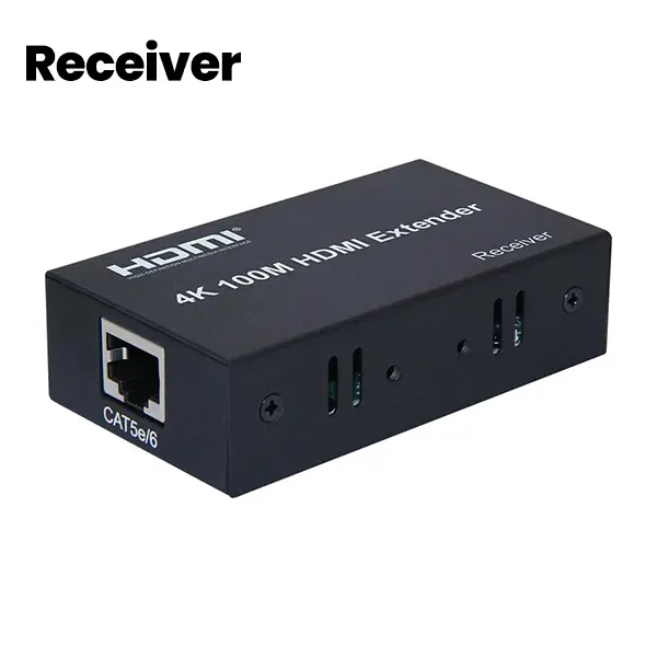 100M HDMI Extender 4K Over Single Cat6 Cable with EDID - ido.lk