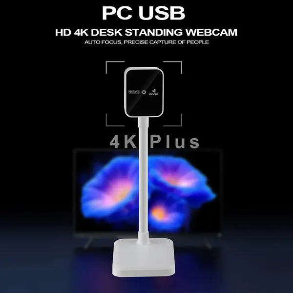 Kisonli 4K PLUS Webcamera with Built-in Microphone - ido.lk