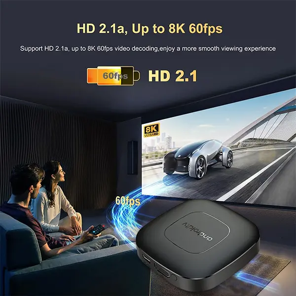 Mortal T1 Android TV Box Deluxe Edition Android 14.0 - ido.lk
