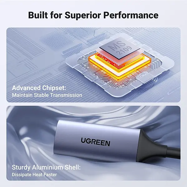 UGREEN Video Capture Card 1080P 40189 USB / USB C - ido.lk