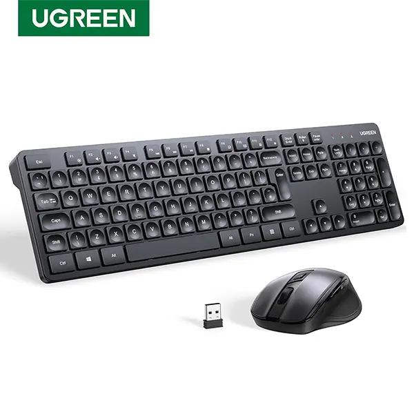Ugreen Wireless Keyboard Mouse Combo Set 15720 MK006 - ido.lk