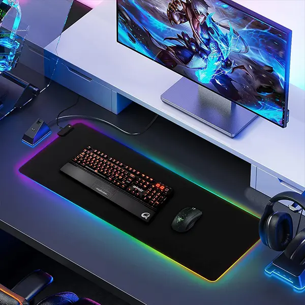 RGB Gaming Mouse Pad Mat 31.5in x 12in XL Size - ido.lk