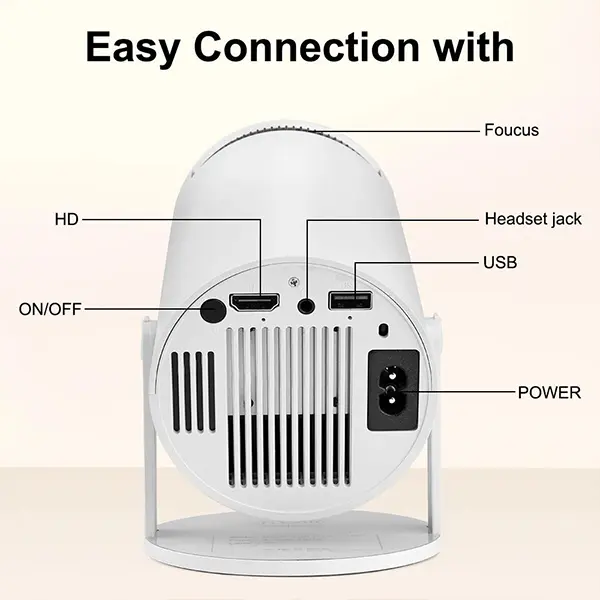 HY300 Pro Android Smart Projector - ido.lk