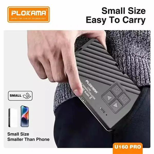 Plokama U160 Pro Rechargeable RGB LED Light - ido.lk