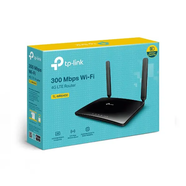 TP Link MR6400 4G WiFi Router 300Mbps - ido.lk