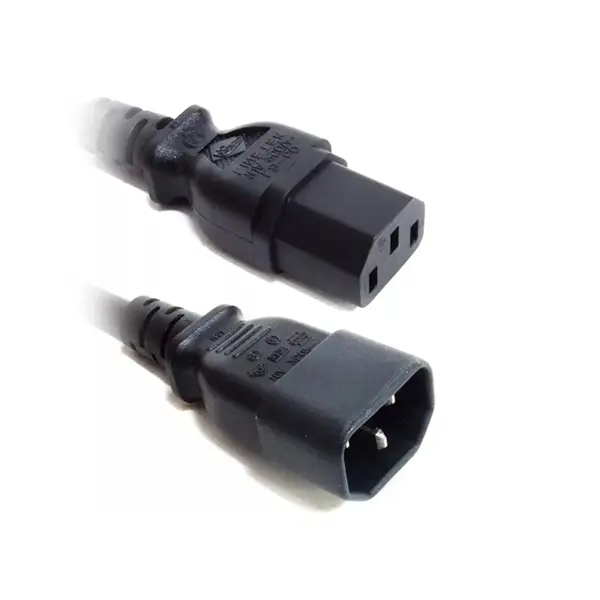 Computer Power Cable Male to Female IEC C14 to IEC C13 PDU - ido.lk