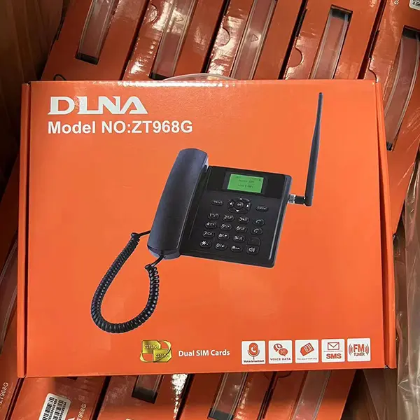 DLNA ZT968G Dual SIM LandPhone Desktop Telephone - ido.lk